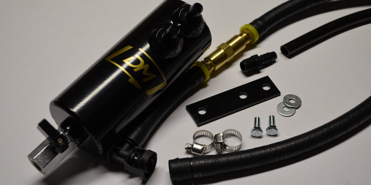 Damond Motorsports Focus ST Oil Catch Can kit Stage 1 — JST Performance ...
