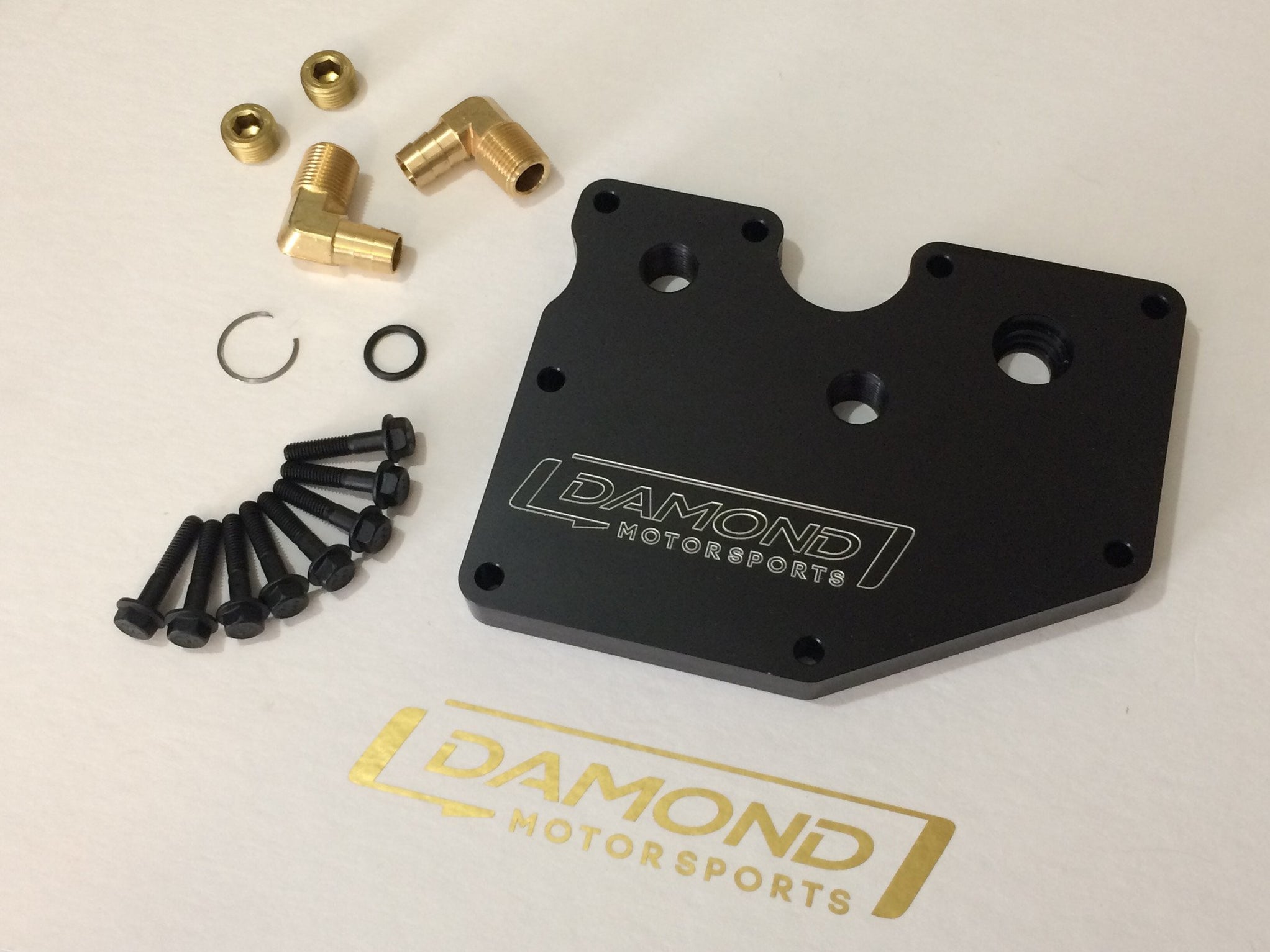 Damond Motorsports Focus ST/RS PCV Plate — JST Performance, LLC