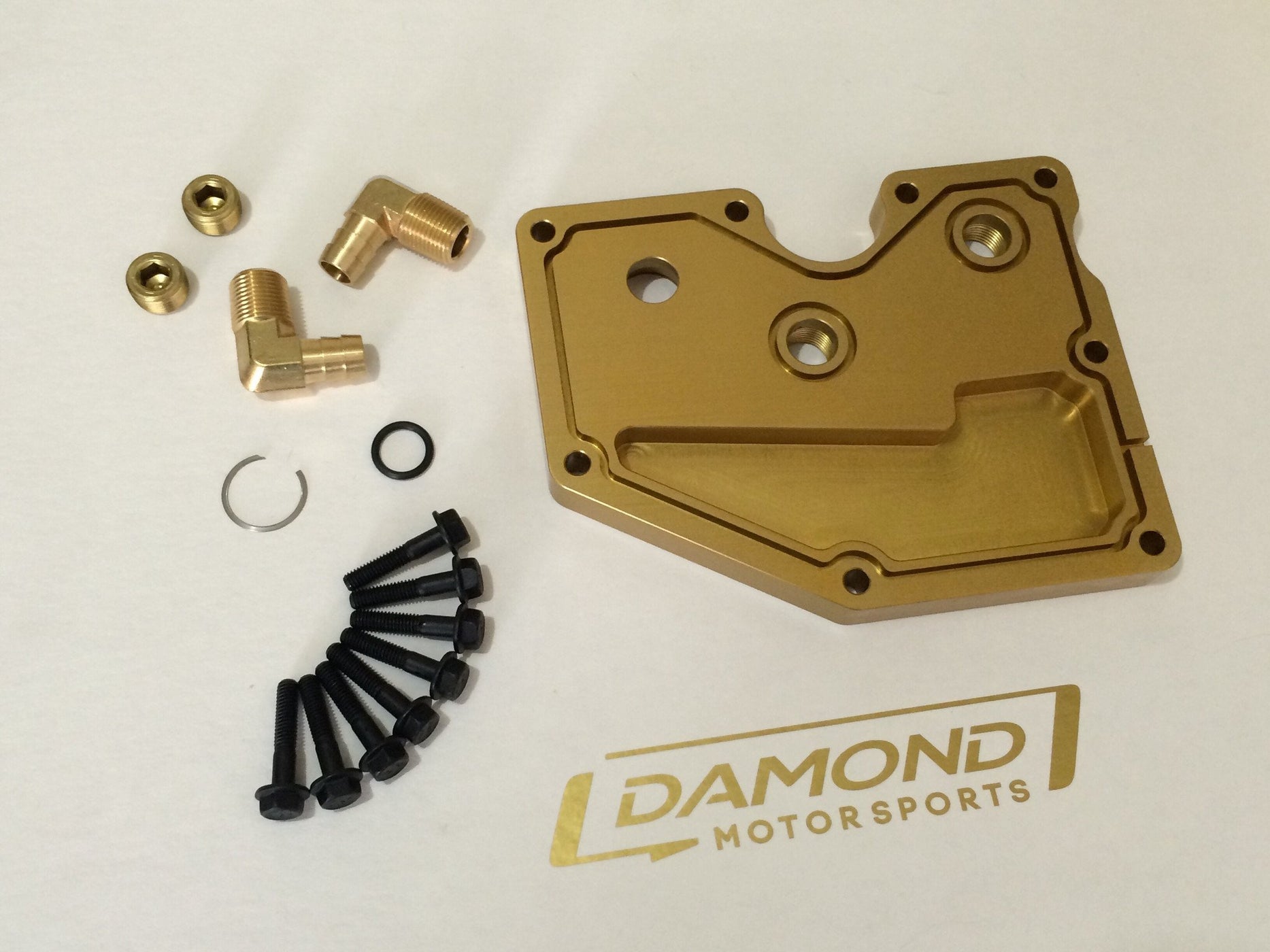 Damond Motorsports Focus ST/RS PCV Plate — JST Performance, LLC