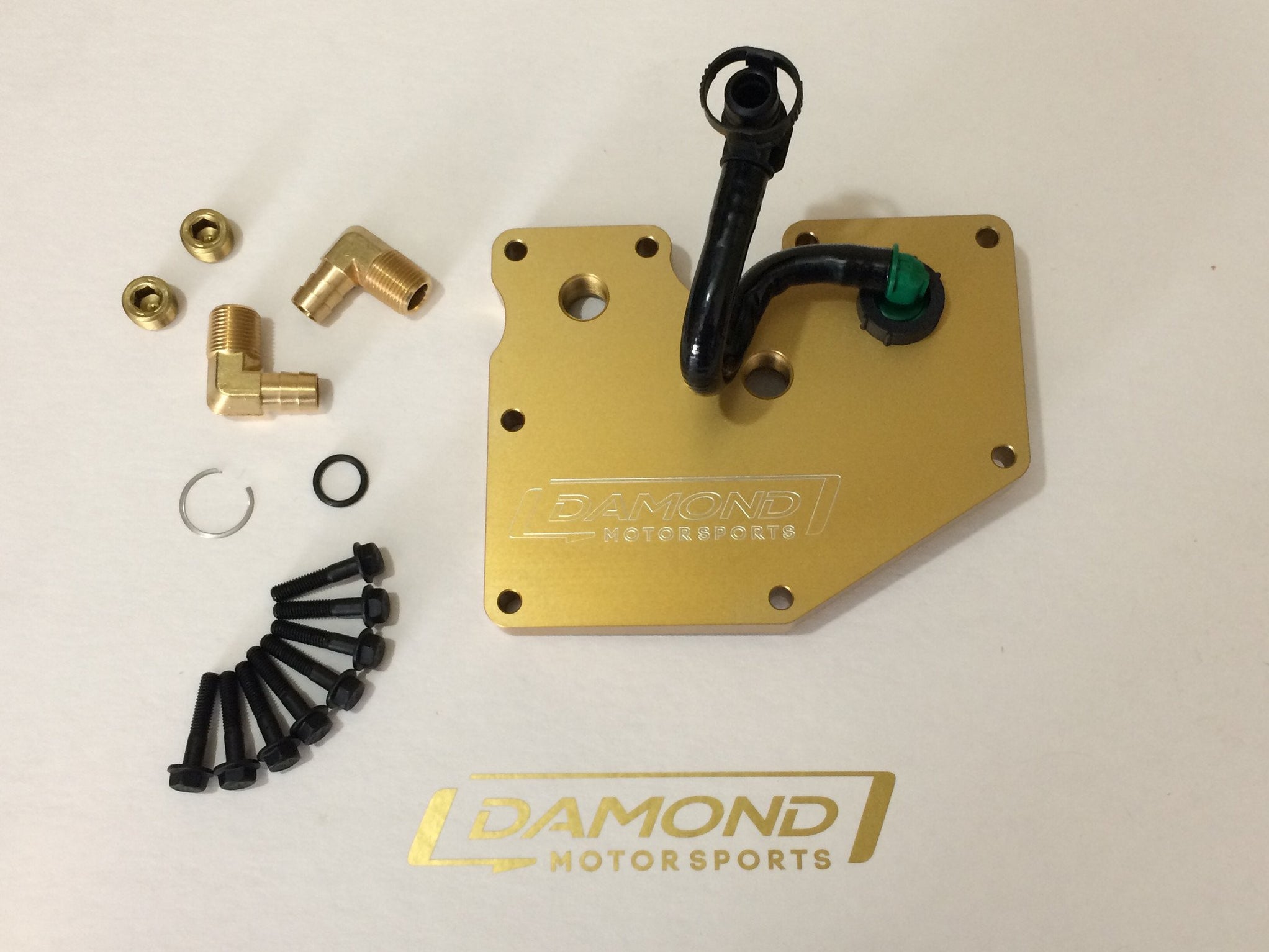 Damond Motorsports Focus ST/RS PCV Plate — JST Performance, LLC