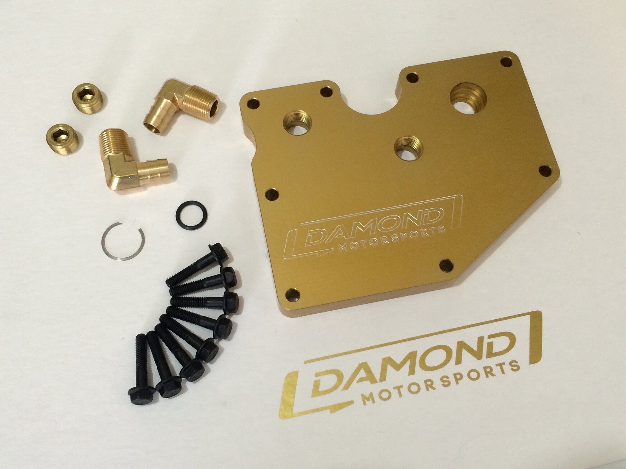 Damond Motorsports Focus ST/RS PCV Plate — JST Performance, LLC